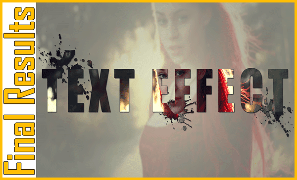 How to Put Image In Text In Photoshop - Tutorial Photo Editing ...