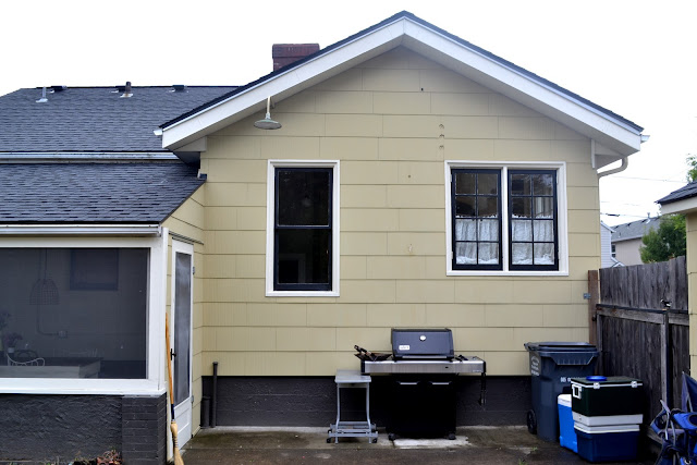 a home in the making: {renovate} a view of the back