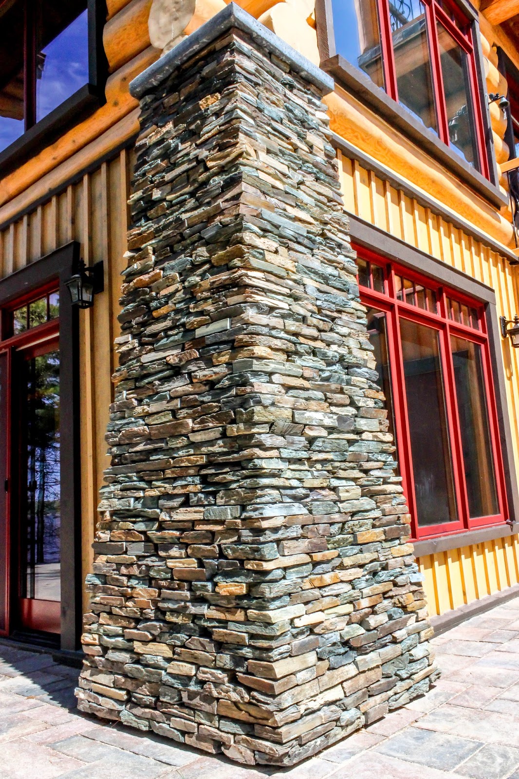 Beautiful Inside and Out: Rock Solid: Finishing Your Cabin With Custom ...