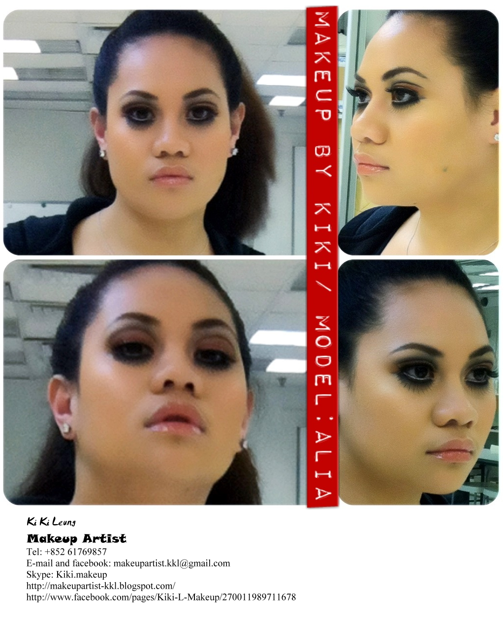KKL Makeup: Dramatic stage makeup