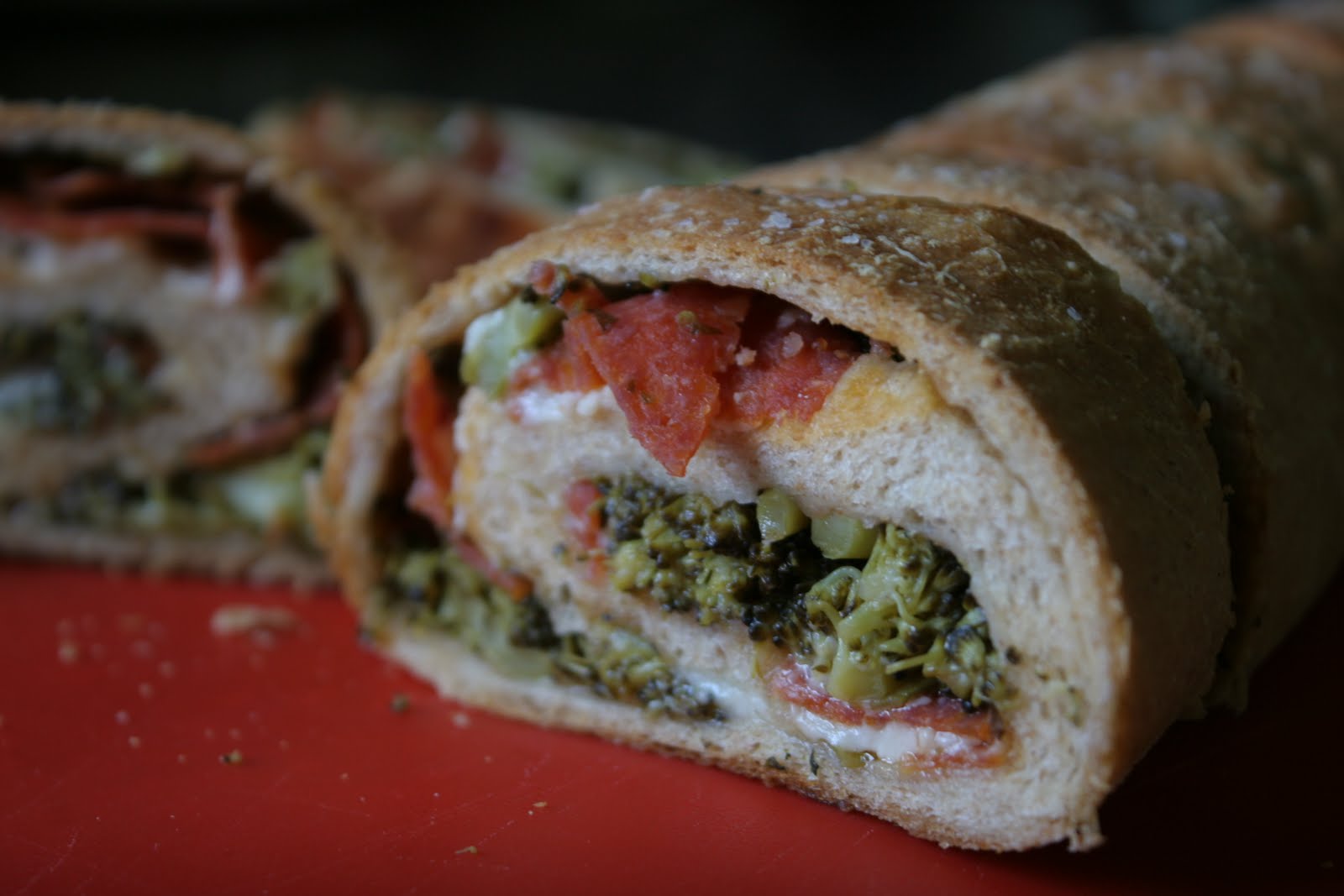 Broccoli Roll...and the most amazing smell!