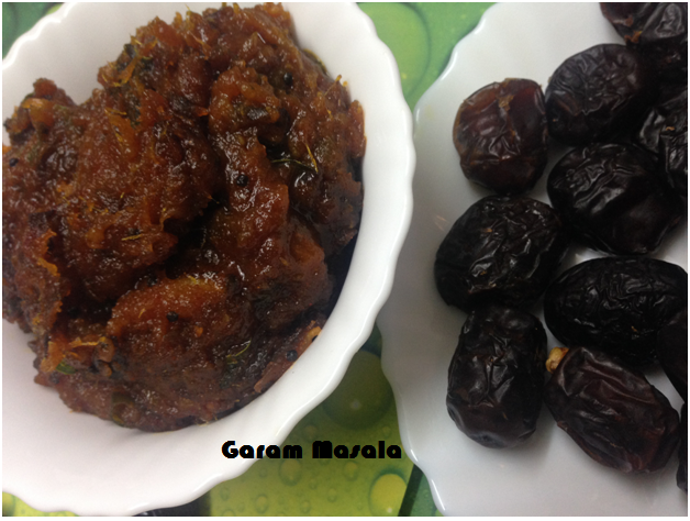 Garam Masala: Dates Pickle / Ethapazham achar Malabar style
