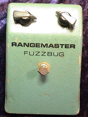 Buzz the Fuzz - all about Tone Bender: Rangemaster Fuzzbug (1966)
