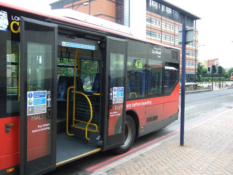 London buses one bus at a time: the return: The Number 436 Route