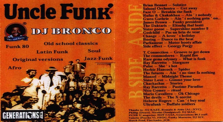 Dj Bronco — Uncle Funk (1999) - Tapes Download