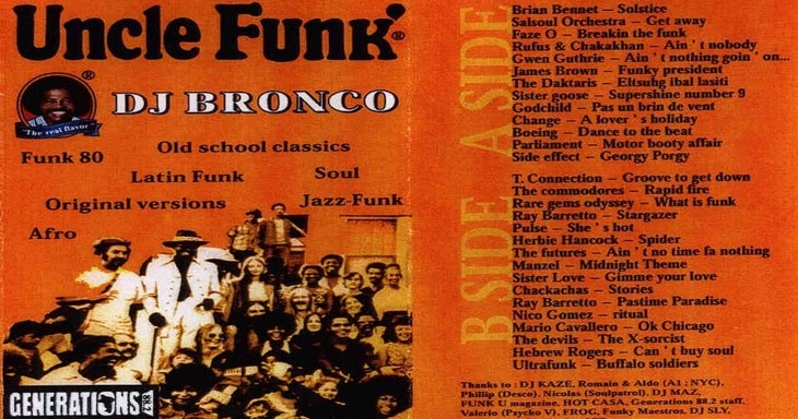 Dj Bronco — Uncle Funk (1999) - Tapes Download