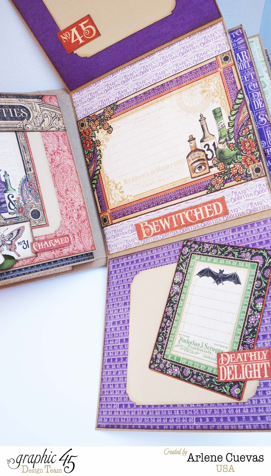 Butterfly Kisses & Paper Pretties: Mini Album featuring Graphic 45's ...