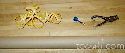 TPcraft.com: Cardboard Tube Fishing Pole