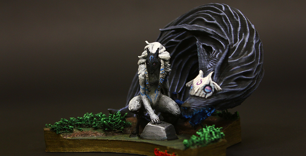 League of Legends- Kindred 3D Model | Static Miniature | 3D Printing ...
