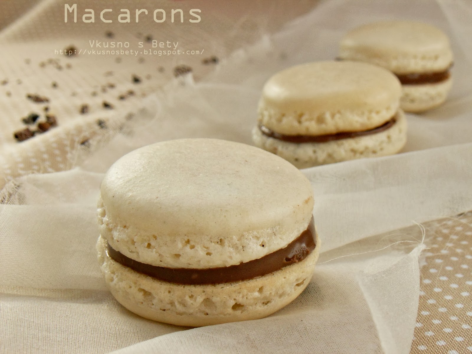 Макарони " Парче торта" - Macarons "Piece of Cake"