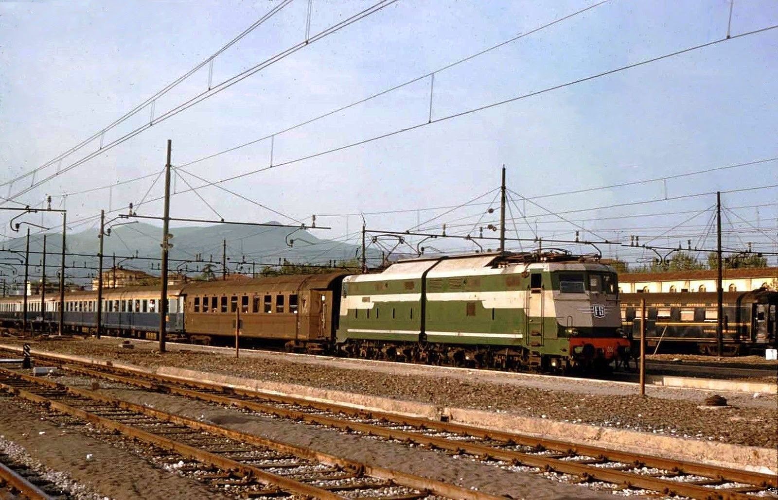 transpress nz: FS class E645, Florence, Italy, 1961