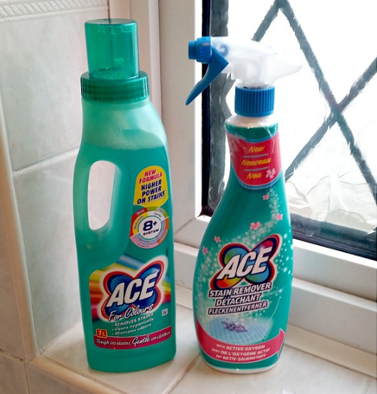 Life As Kim: Tackling the school stains with ACE! #ACEforSchoolChallenge