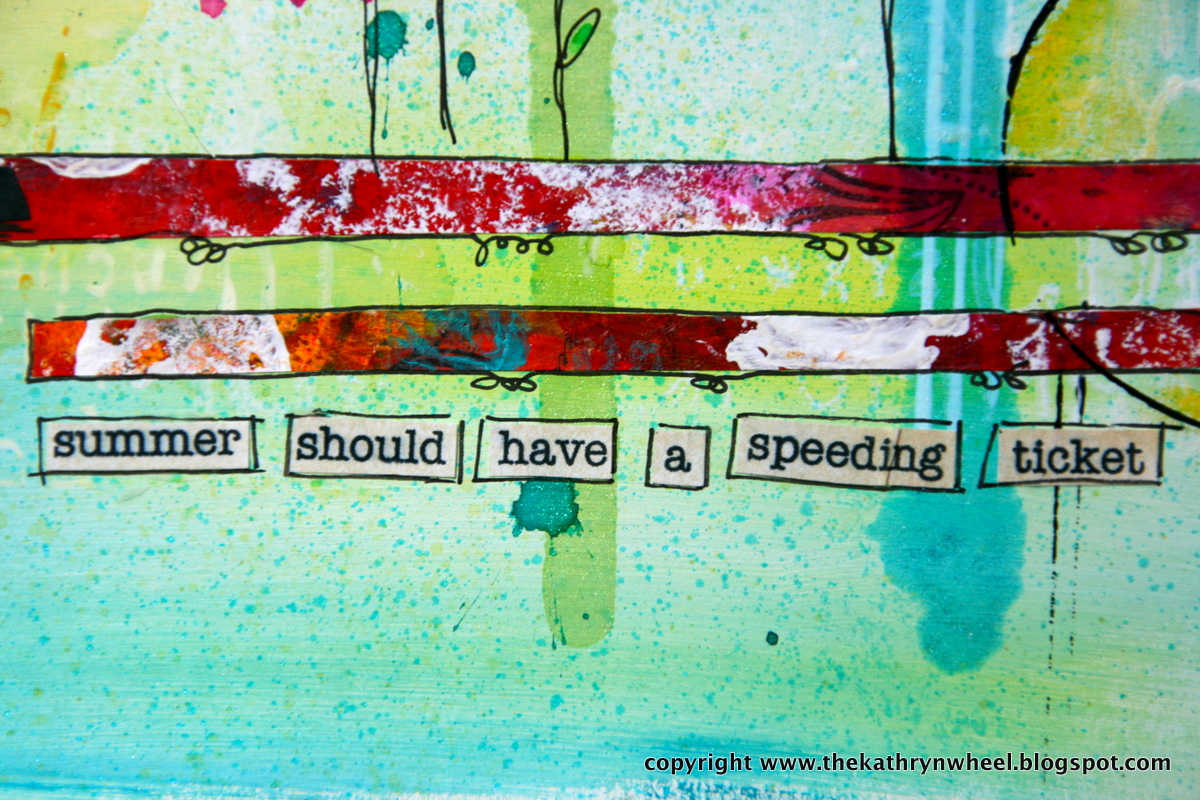 The Kathryn Wheel: Tiddly Inks!