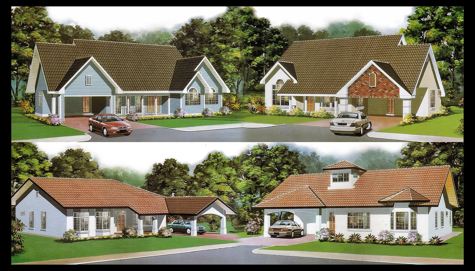 MAZDESIGN: Manual Rendering - Bungalows