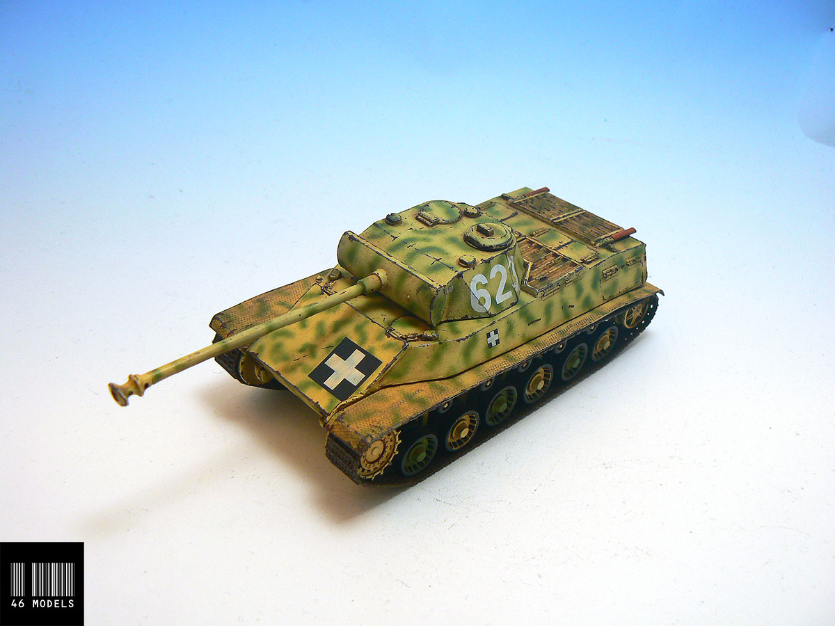 46 MODELS by Tomasz Bajer : 44M TAS Hungarian medium/heavy tank 1/72
