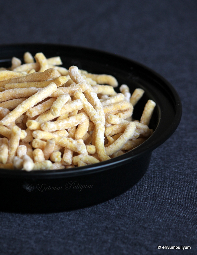 Erivum Puliyum: Madhura Seva (Kerala Bakery Style) | Sweet Sev (Step by ...