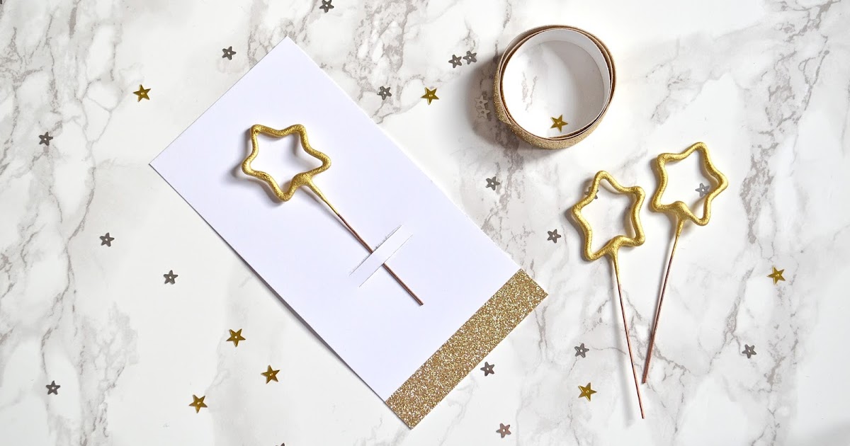 DIY Celebrations | Sparkler Place Cards | The Things She Makes