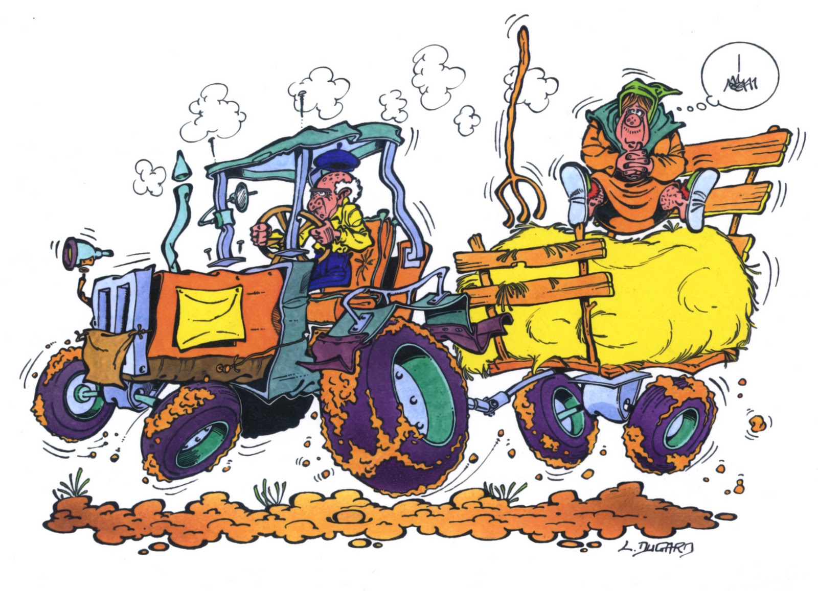 Laurent Dugard: Humour agricole