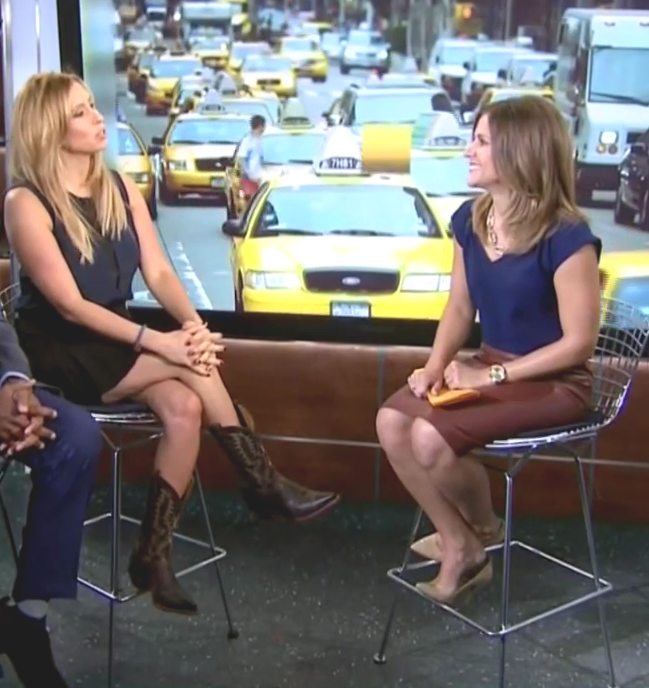 THE APPRECIATION OF BOOTED NEWS WOMEN BLOG : stephanie abrams