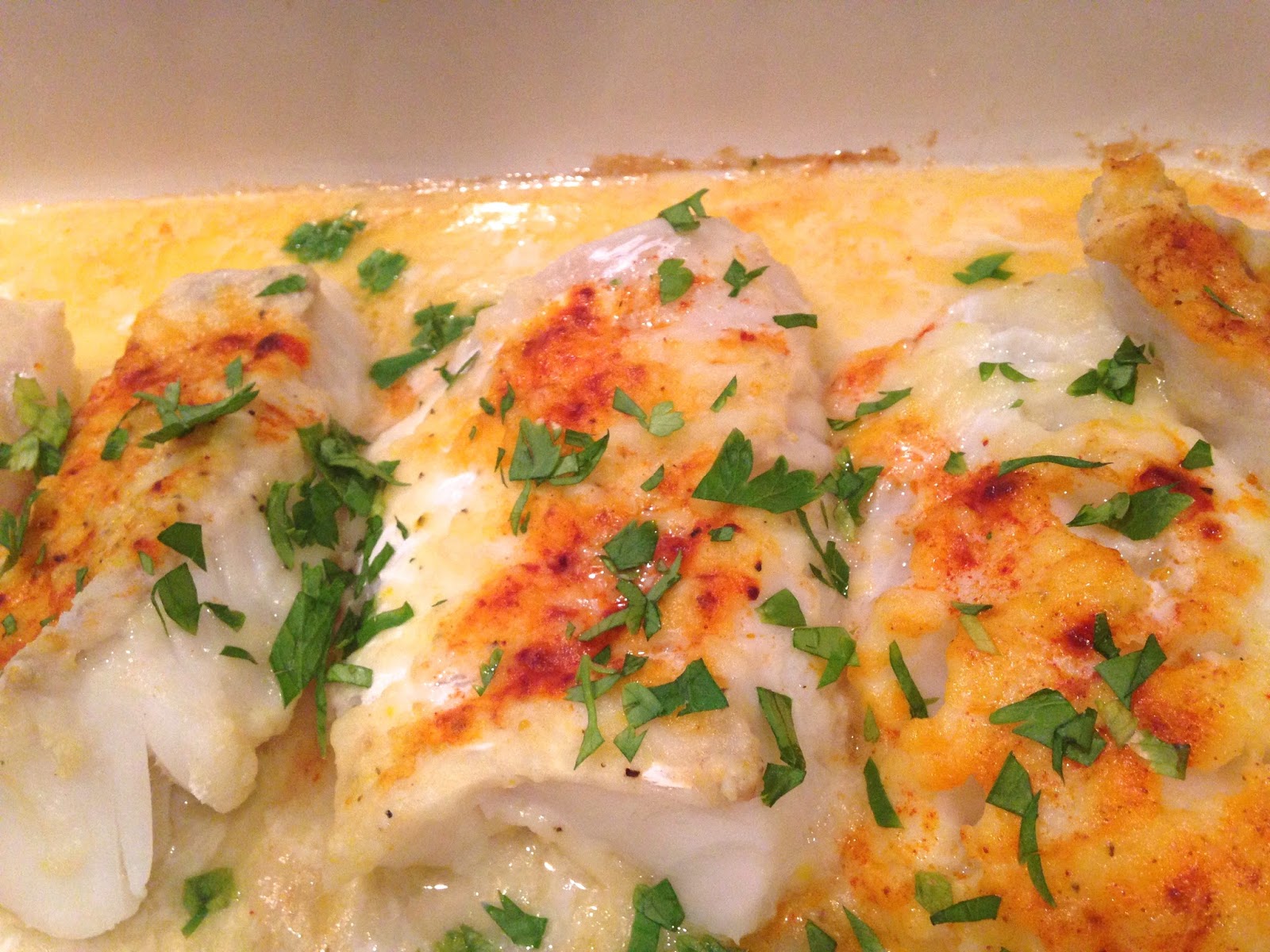 Rita's Recipes: Lemon-Butter Baked Cod