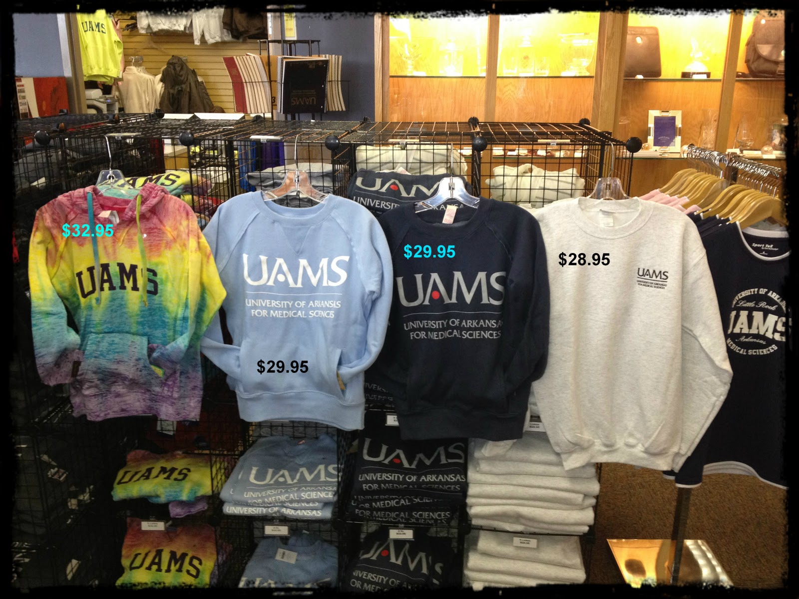 UAMS Bookstore: New Winter Apparel