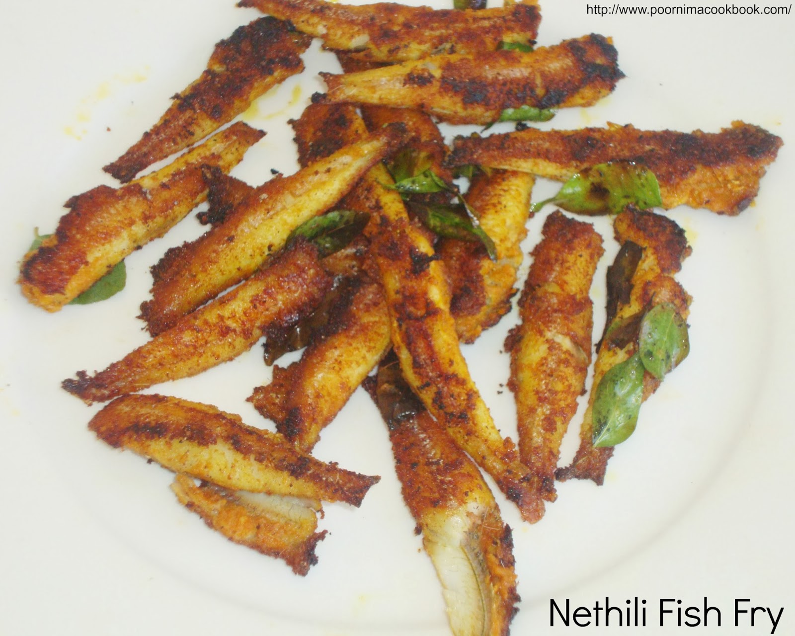 Poornima's Cook Book: Anchovies Fish Fry / Nethili Fish Fry / Nethili ...