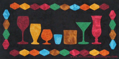 Benita Skinner's Creative Space: Introducing my Happy Hour Quilt Pattern