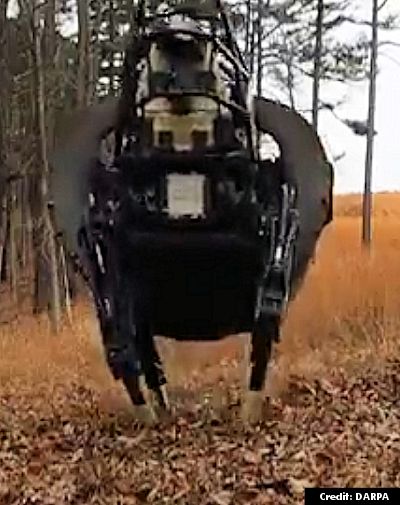 DARPA's Robot, LS3 Can Follow Troops into Battle; Responds To Voice ...