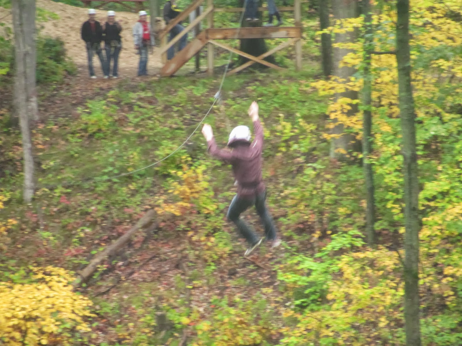 Ziplining Across the USA: Saturday October 5 Snow Snake Resort Zipline