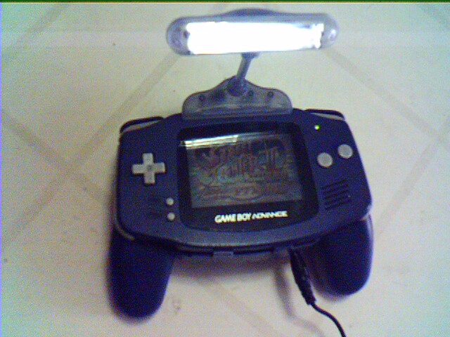 Mi Colección de Videojuegos.: Lámpara para Game Boy Advance.