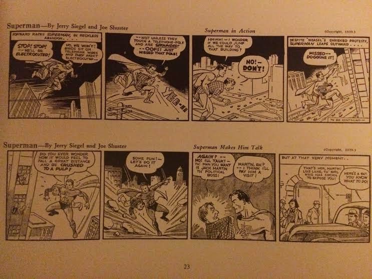 KING-SIZE COMICS GIANT-SIZE FUN: The Daily Superman Newspaper Strip IV