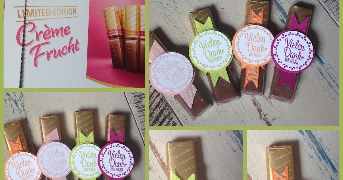 Stempeln unter der Burg: Ruck-Zuck-Merci-Verpackung