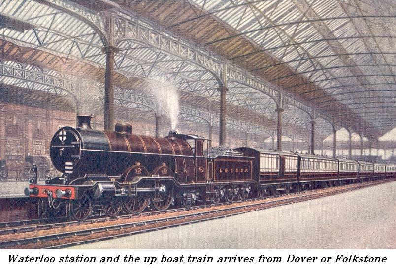 Steam Memories: LB&SCR Atlantic with a boat train