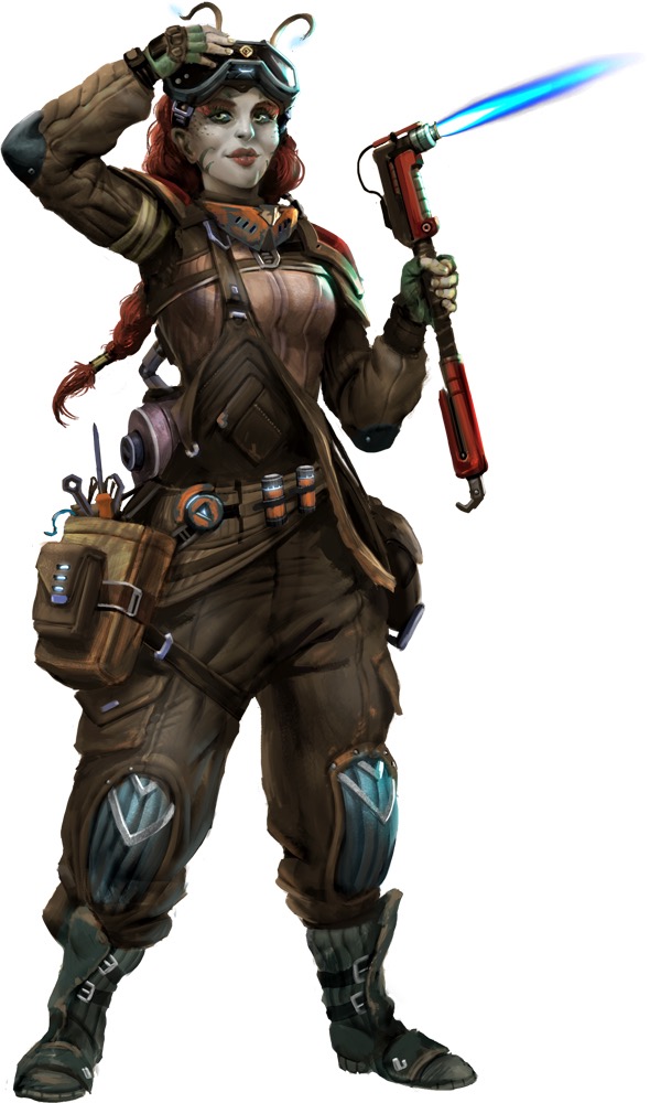 Confraria dos RPGs: Starfinder: classe Mecânico