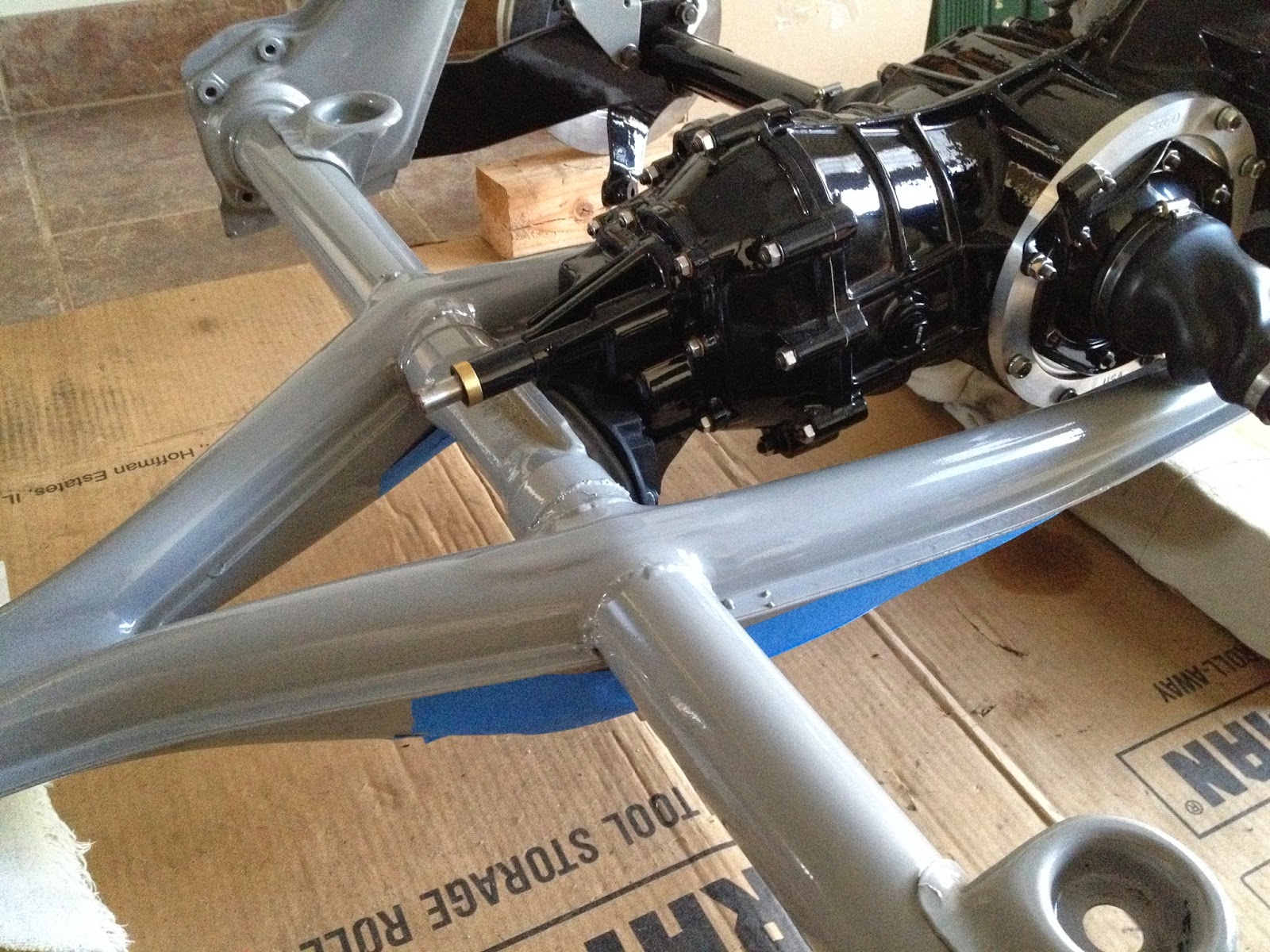 VW Type 3 Dream Build : Pan & Suspension