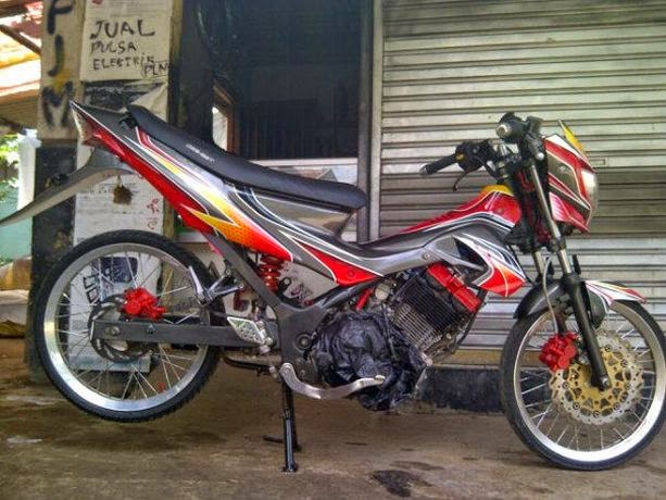 40+ Modifikasi Airbrush Satria Fu Keren Terbaru - Variasi Motor Mobil ...