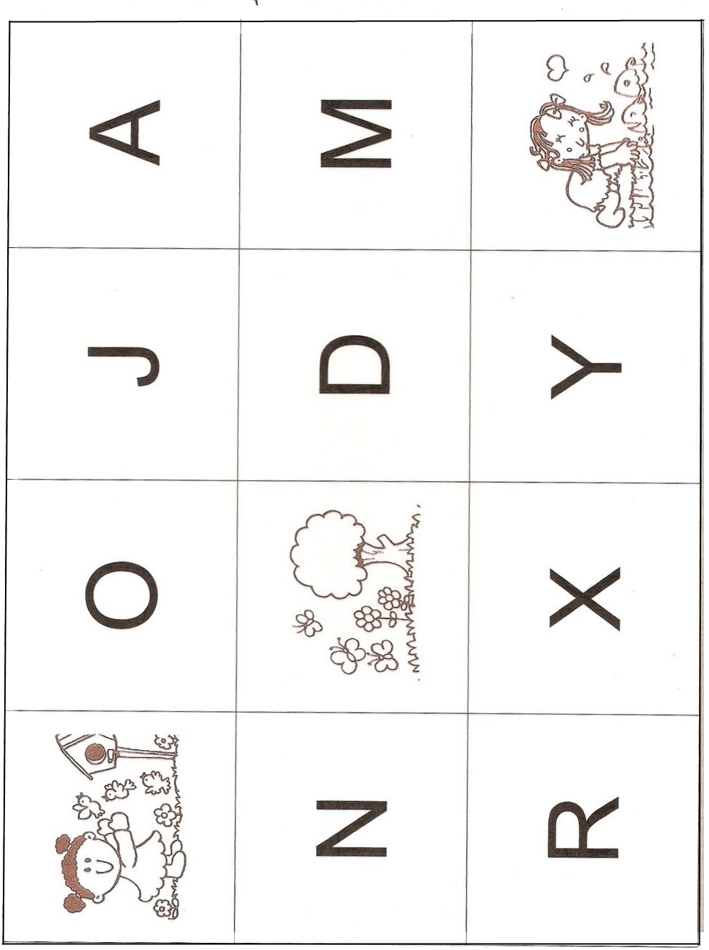 Leer y Aprender Juntos: Bingo con el abecedario