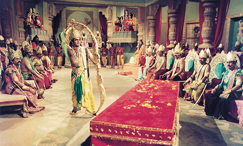 What was the secret of Shiva's bow, which was broken by Lord Rama