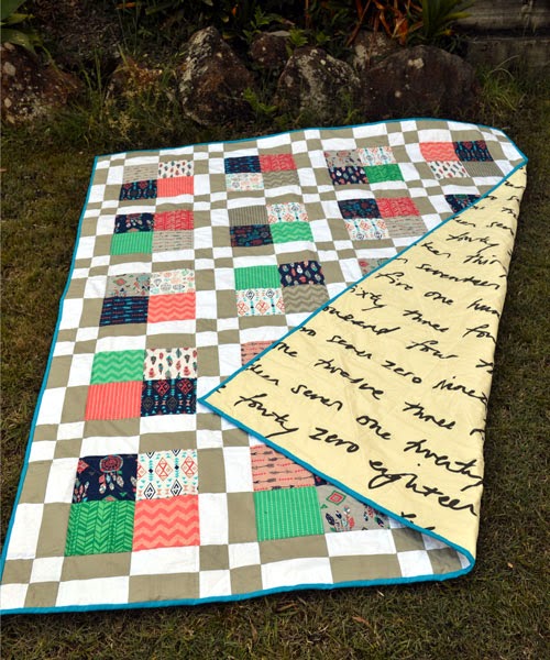 gemini stitches: "High Tea" quilt pattern testing