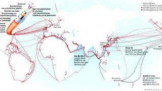 Fiber-Optic Link Around the Globe