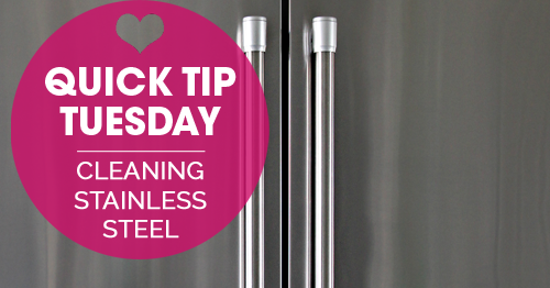 IHeart Organizing: Quick Tip Tuesday: Cleaning Stainless Steel Appliances