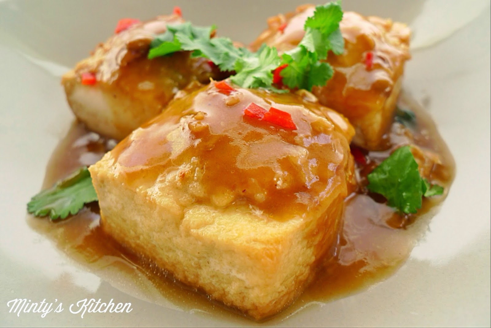Minty's Kitchen: Hakka Yong Taufu (客家酿豆腐)