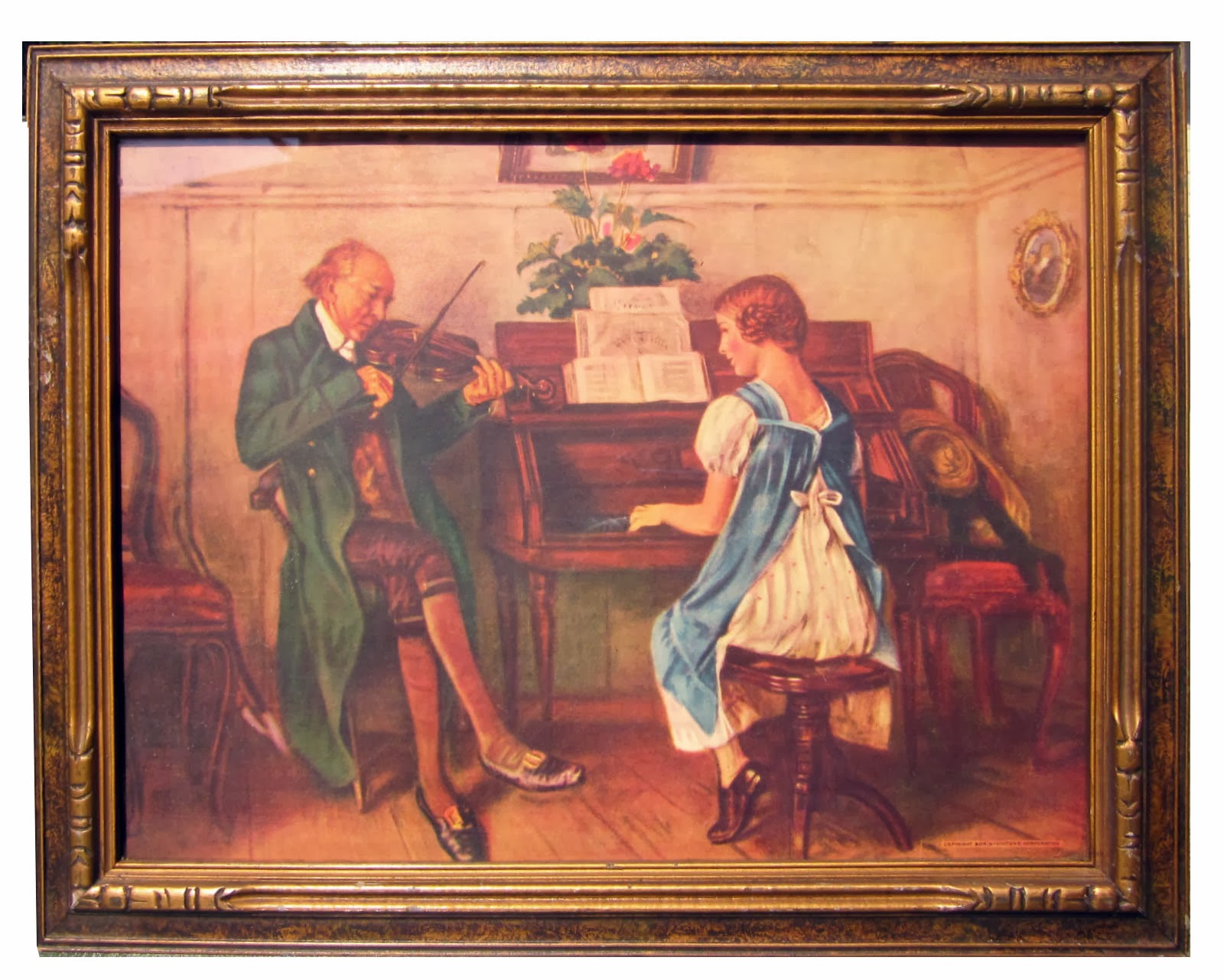 Affordablevintage4u: Borin Art Products Corp, Chicago - Vintage Prints