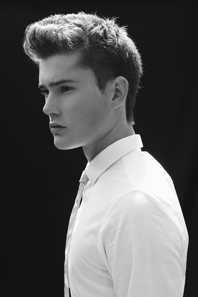 Male Model Otaku: [Newface] Felix Riess: Spring/Summer 2014 【London ...