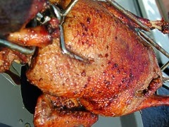 PEKING-STYLE SPIT ROASTED DUCK