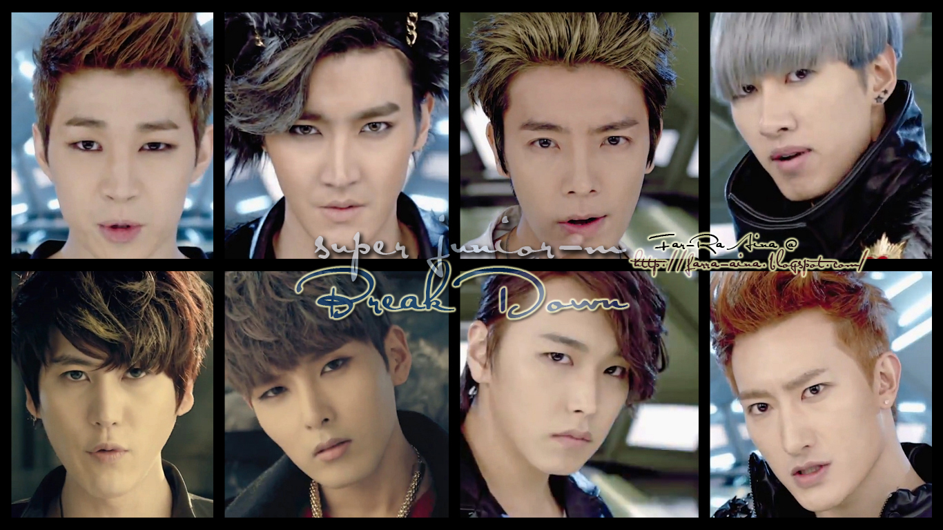 k-pop lover ^^: SUPER JUNIOR-M - Break Down MV SCREEN CAPS
