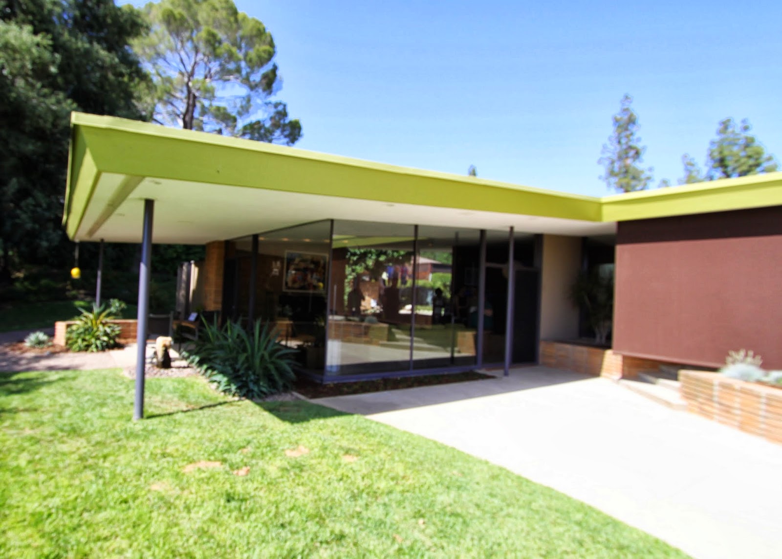 #pasadena modern tour: zook house, 1950, harold b. zook, architect ...