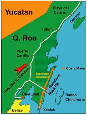 Beach Bum in the Yucatan - Costa Maya: WELCOME TO MAHAHUAL - OUR NEW HOME!