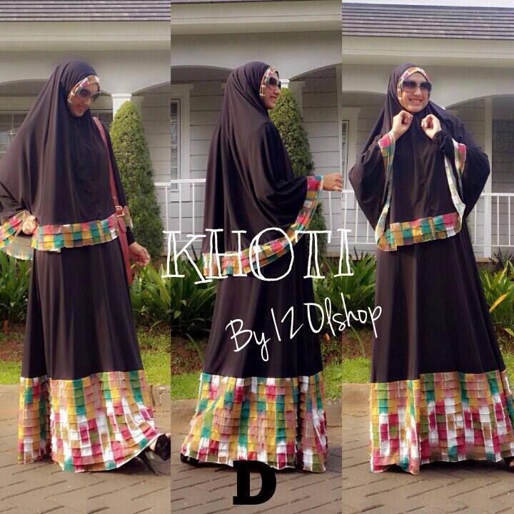RUMAH HIJAB SAVANA: KHOTI BLACK UMROH BY IZ Olshop