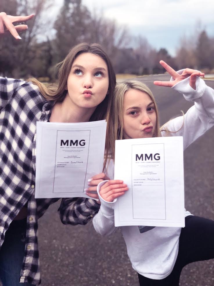 Seattle Artists Agency: Emma, and Molly Edwards Sign with MMG Talent Agency